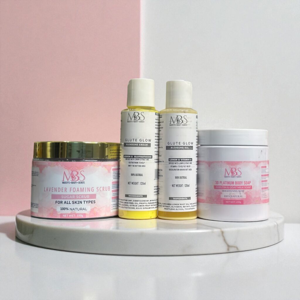 Glute Glow blending Set - Majesty's Beauty Secrets